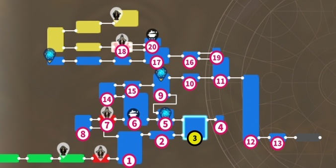 【LOST EPIC（ロストエピック）】霊峰ファータイル-3のマップ詳細 一覧