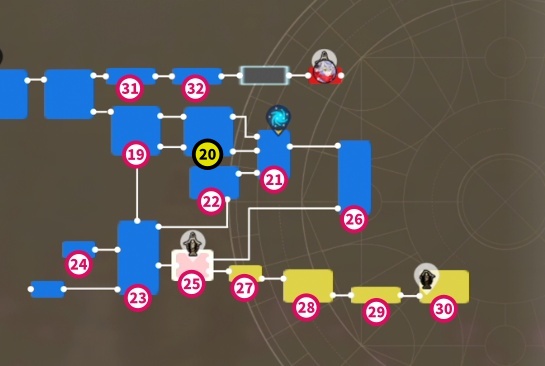 【LOST EPIC（ロストエピック）】巨大湖ペルグランデ-20 のマップ詳細 一覧