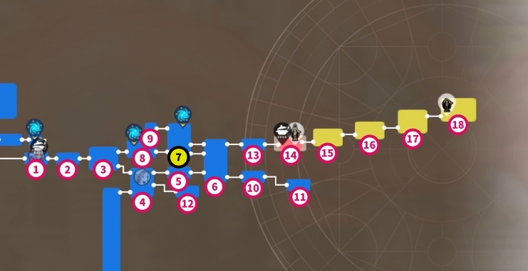 【LOST EPIC（ロストエピック）】王都ランドルート-7 のマップ詳細